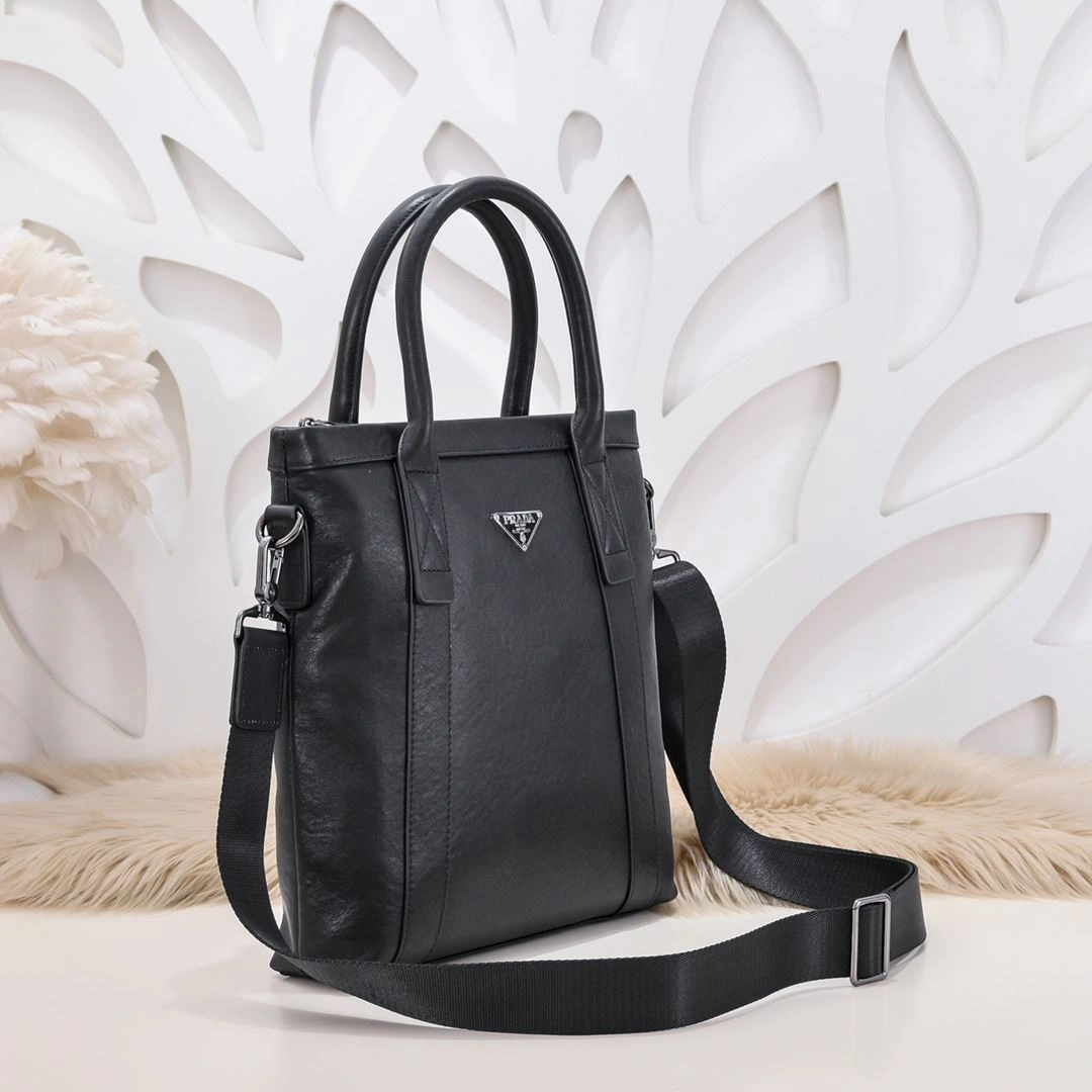 Brand-authenticated Mens Prada Briefcases