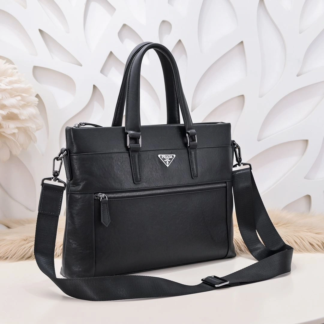 Exact replica Mens Prada Briefcases