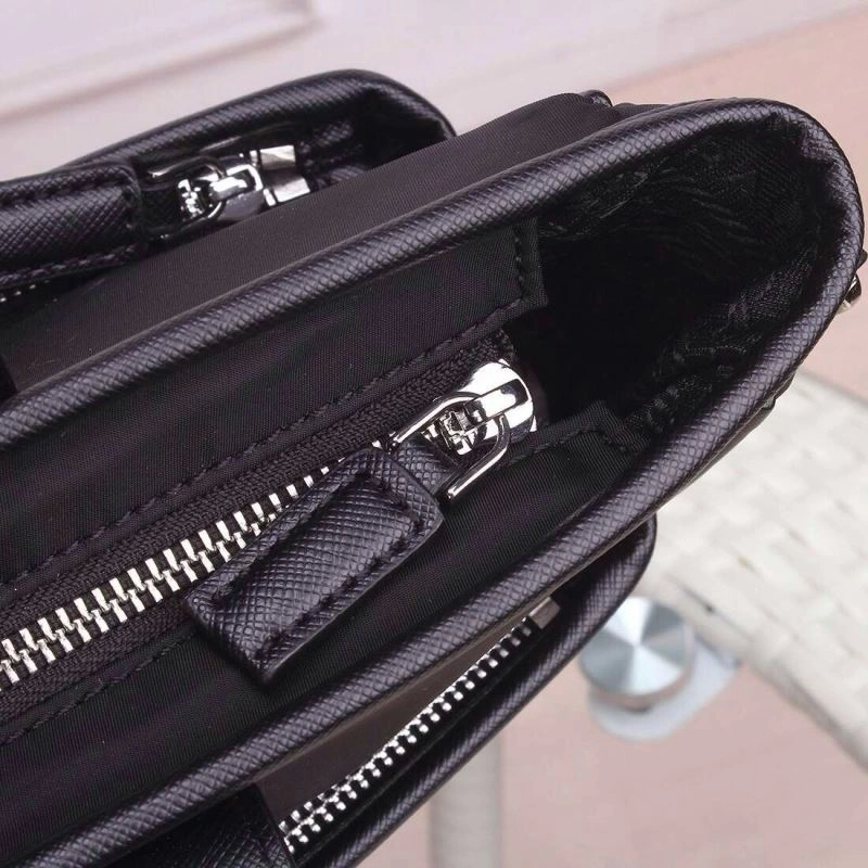 Brand-authenticated Mens Prada Briefcases