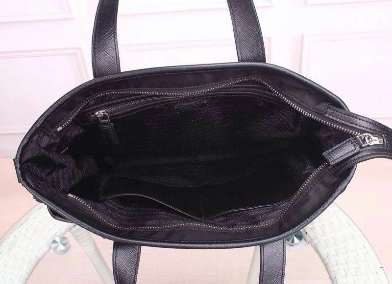 Brand-authenticated Mens Prada Briefcases