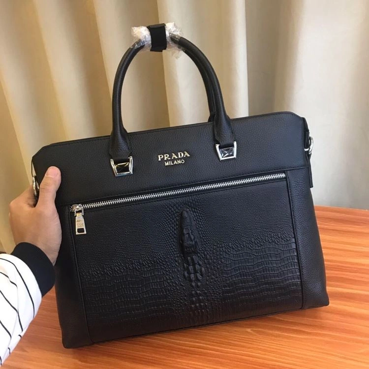 Accurate model Mens Prada Briefcases