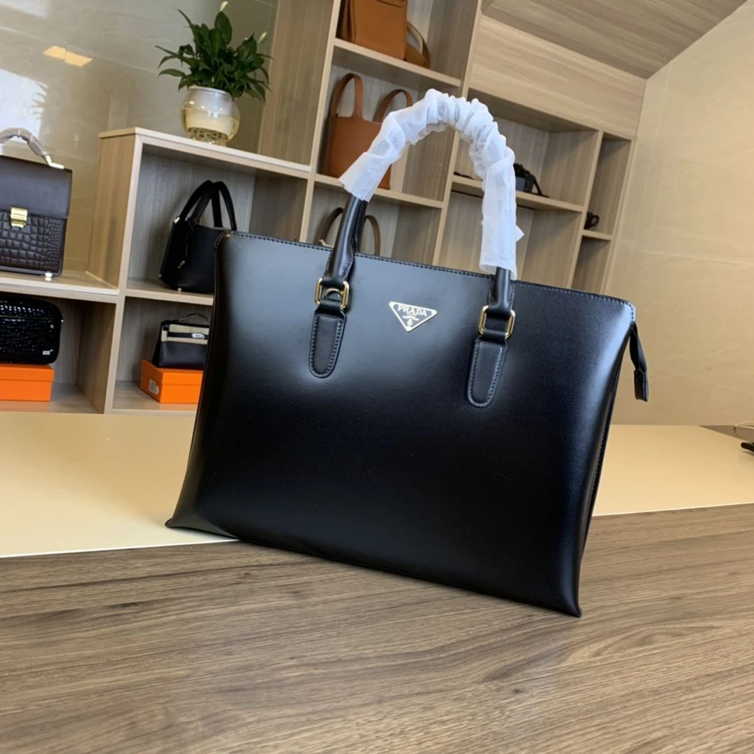 Brand-authenticated Mens Prada Briefcases