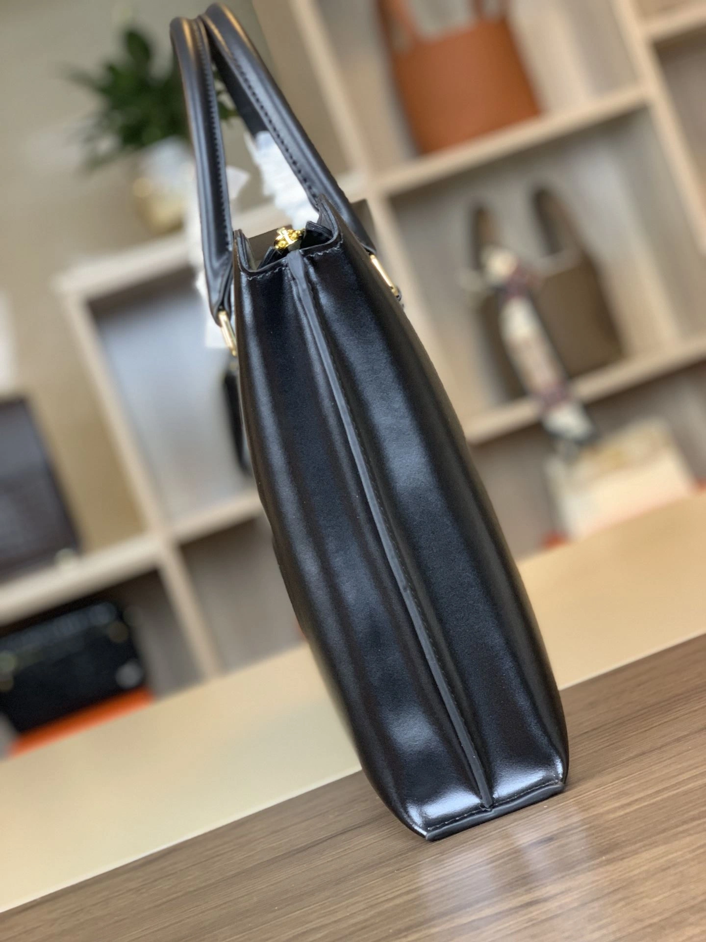 Brand-authenticated Mens Prada Briefcases