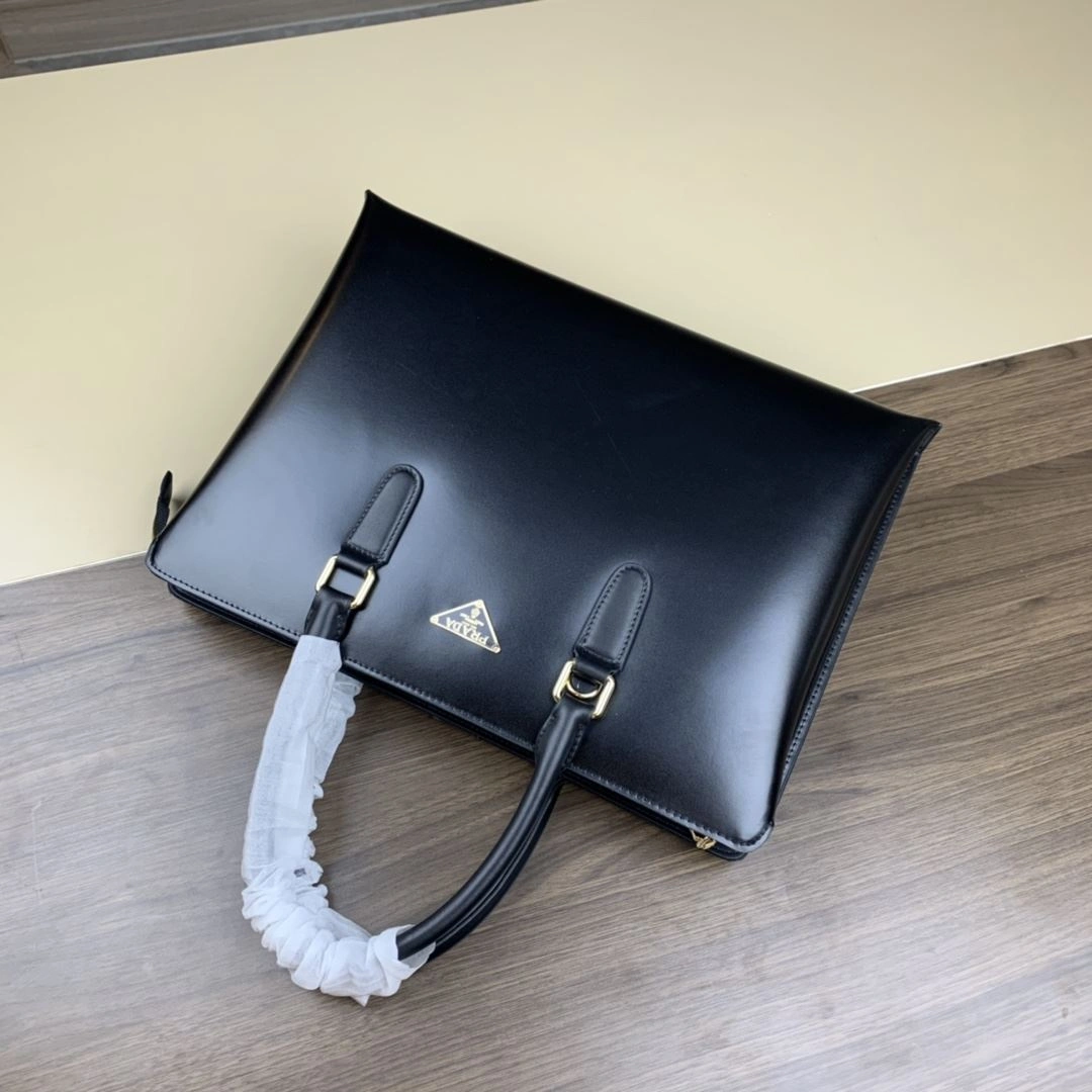 Brand-authenticated Mens Prada Briefcases