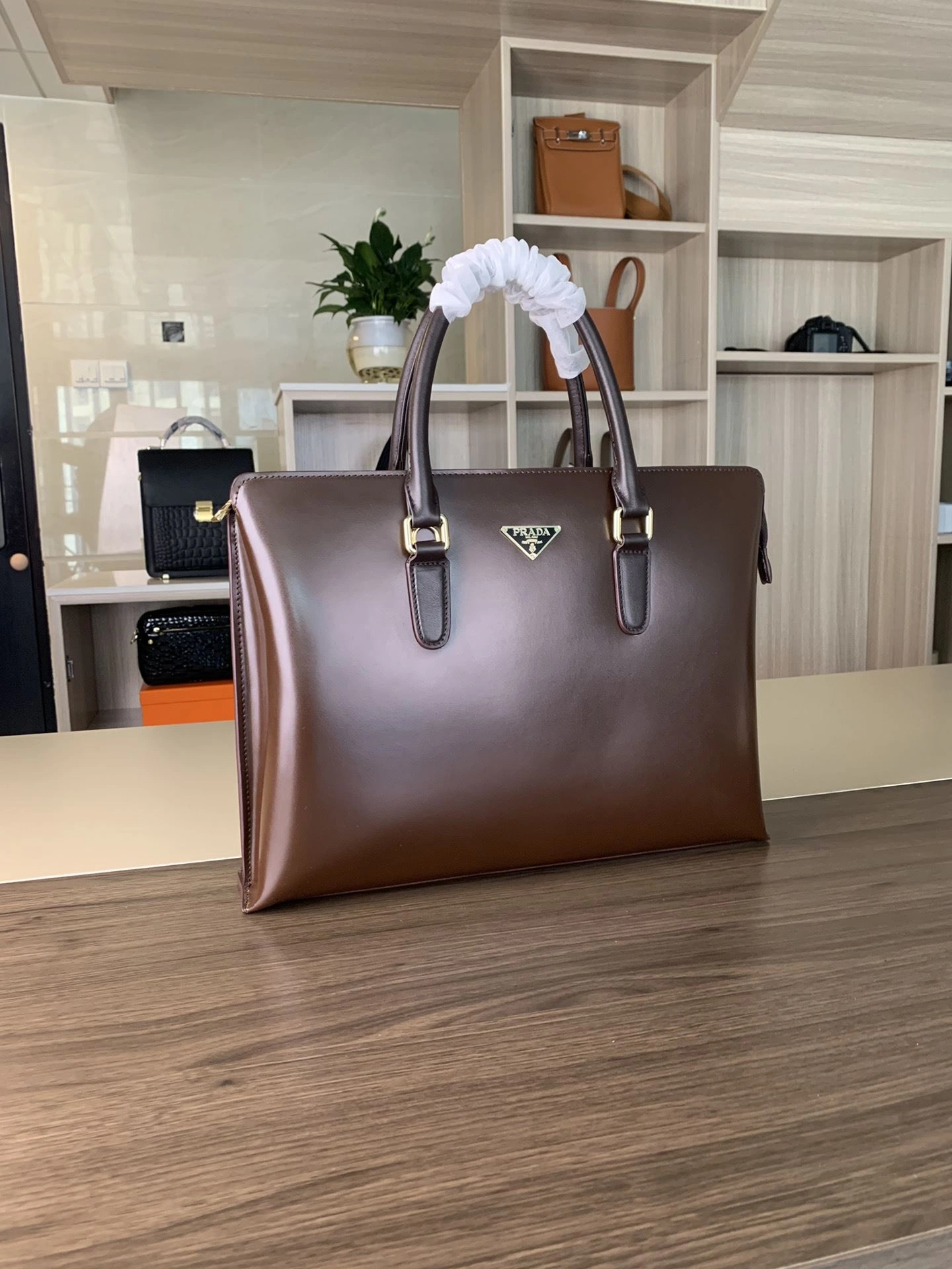 Accurate model Mens Prada Briefcases
