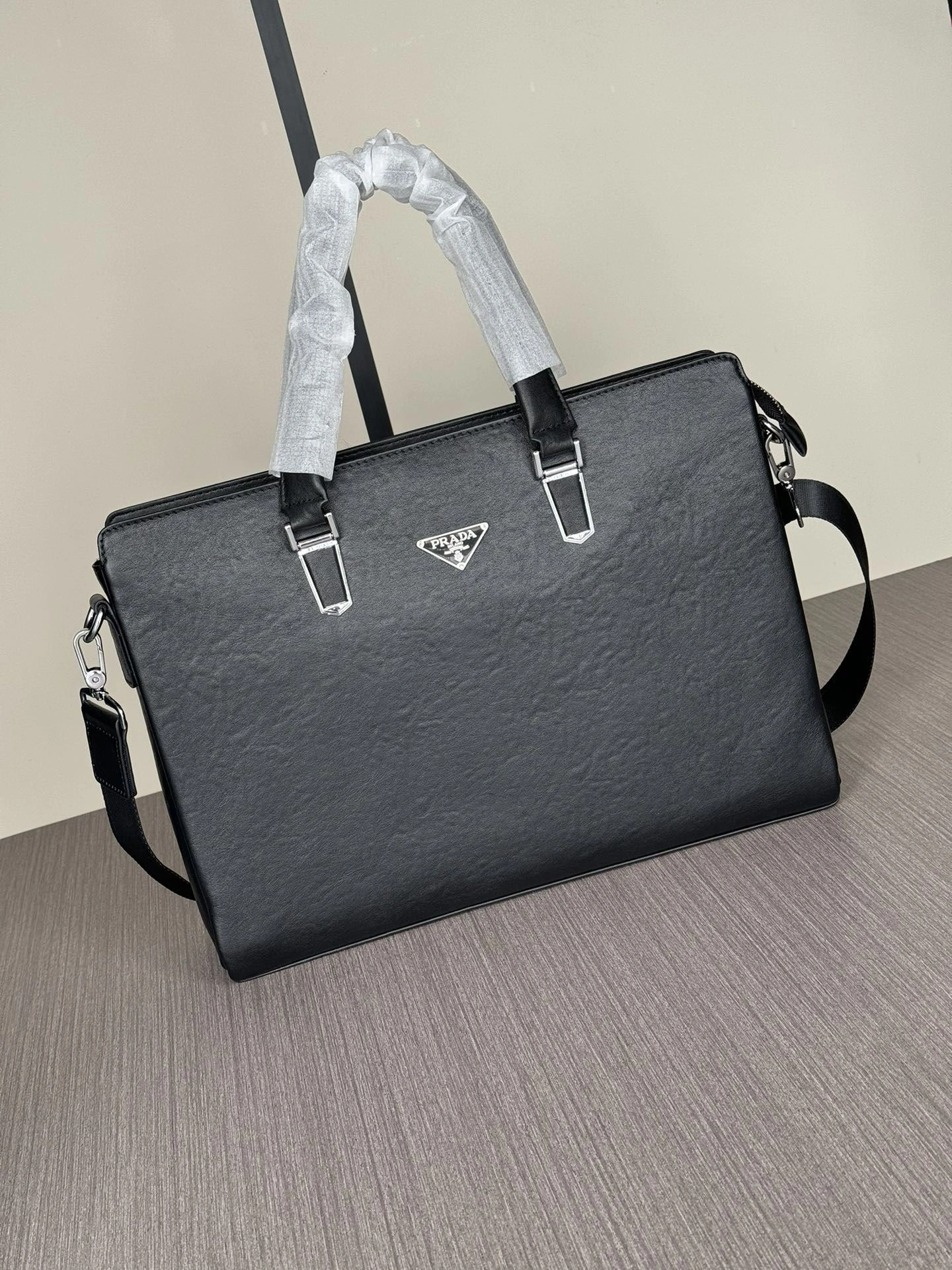 Exact replica Mens Prada Briefcases