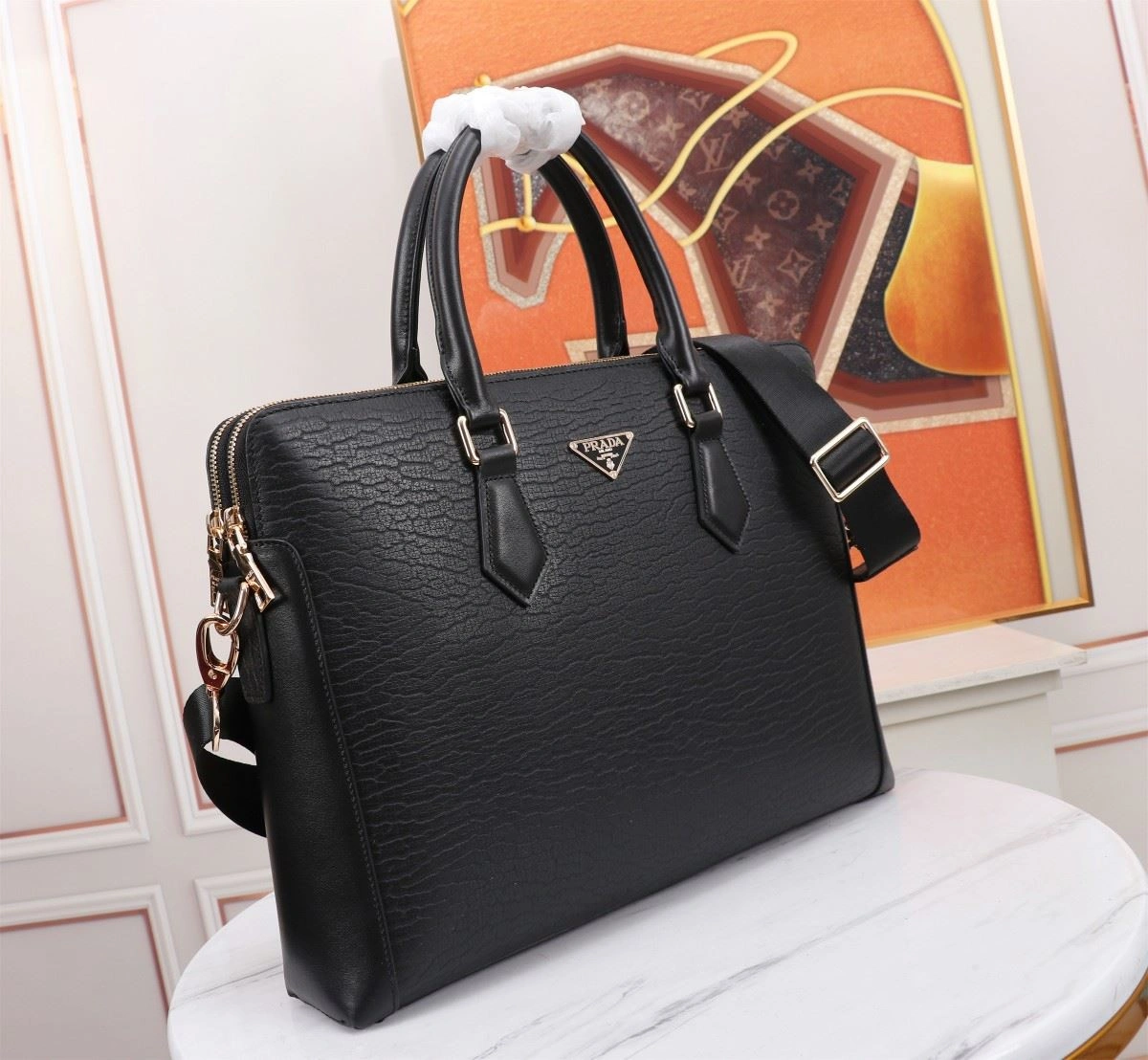 Indistinguishable Mens Prada Briefcases