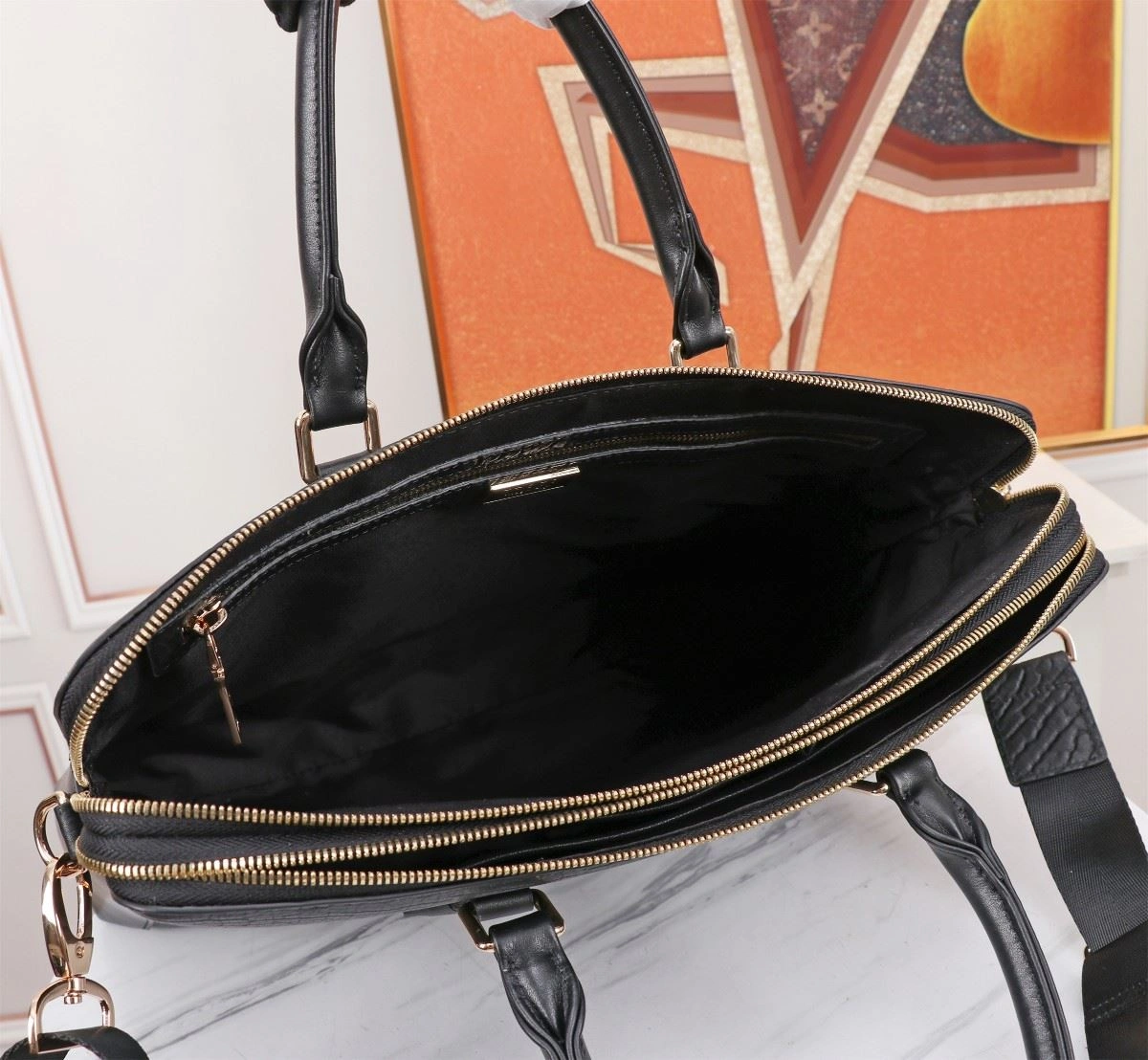 Indistinguishable Mens Prada Briefcases