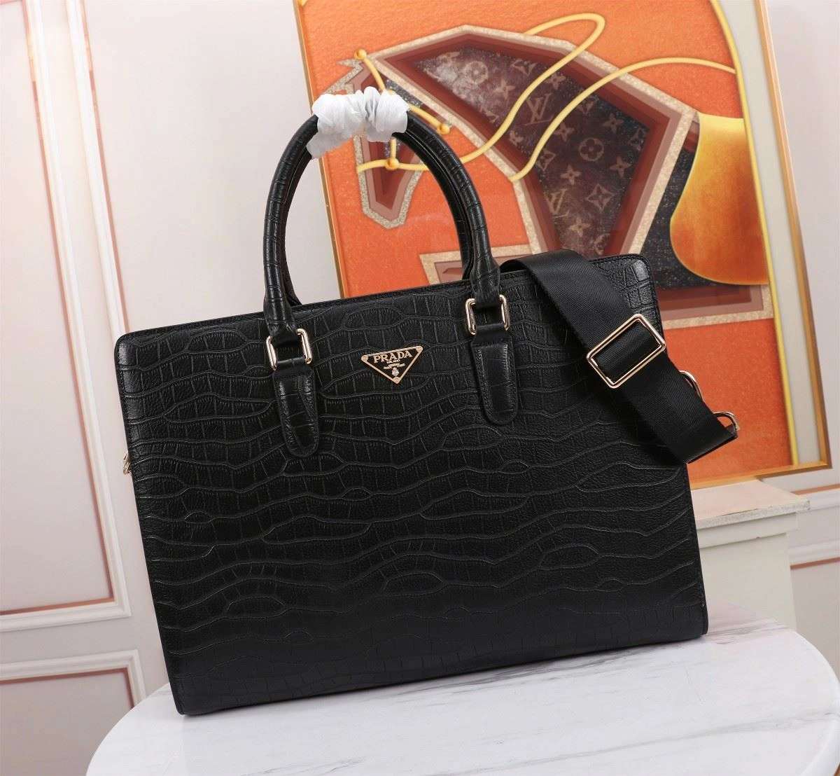 Mens Prada Briefcases