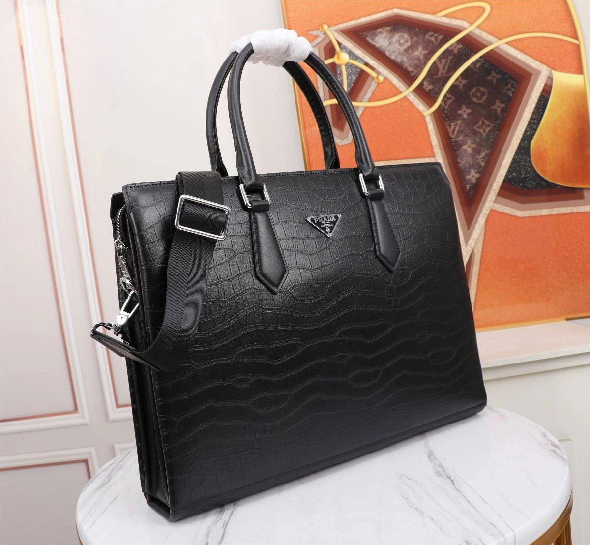 High fidelity Mens Prada Briefcases