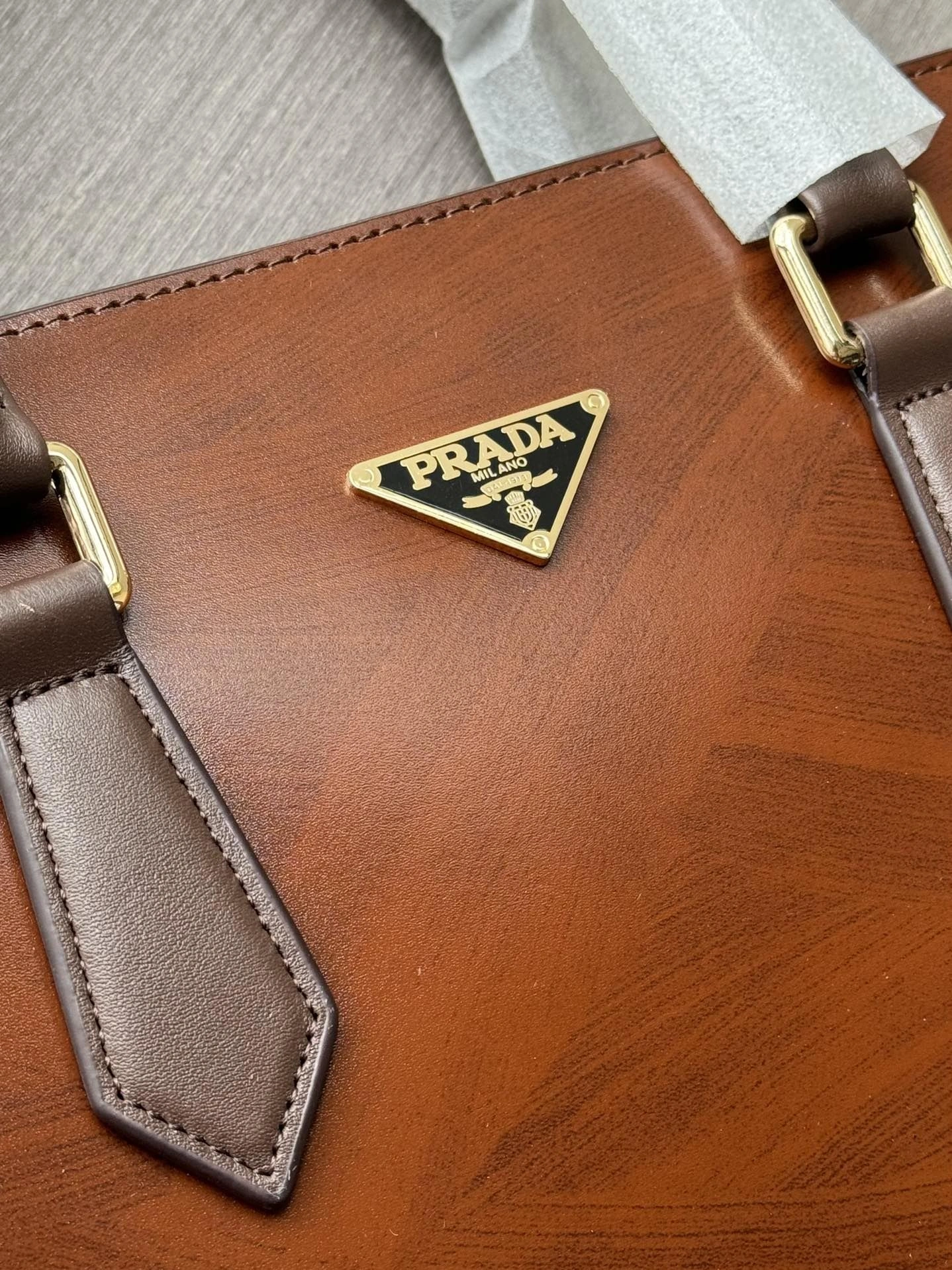 Brand-original Mens Prada Briefcases