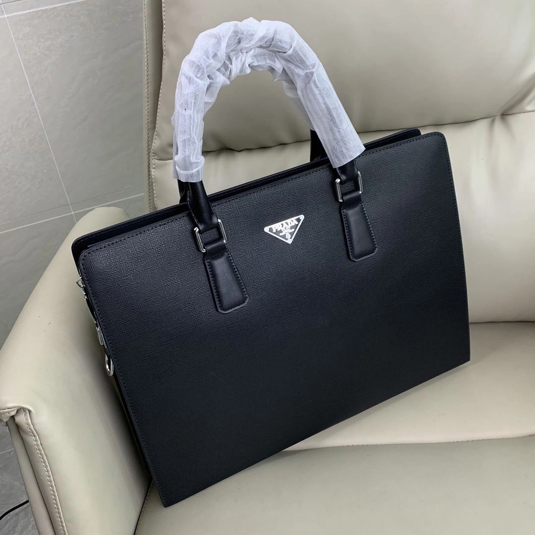 Brand-authenticated Mens Prada Briefcases