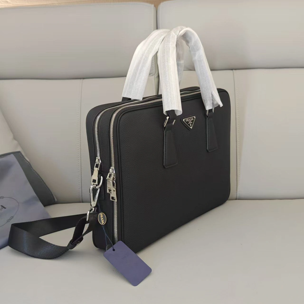 Bargain Mens Prada Briefcases