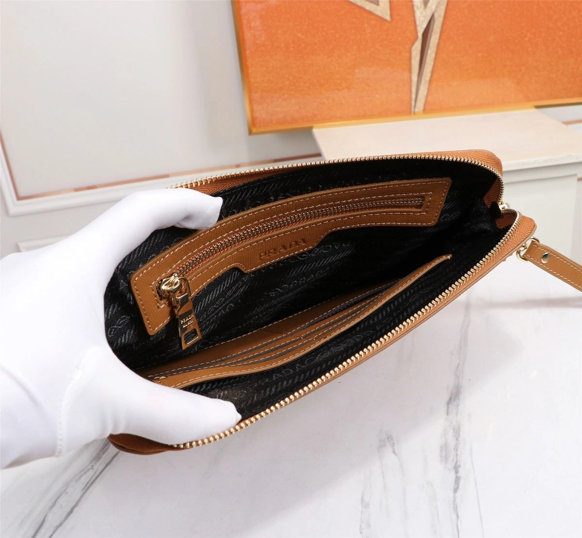 Indistinguishable Mens Prada Clutch Bags