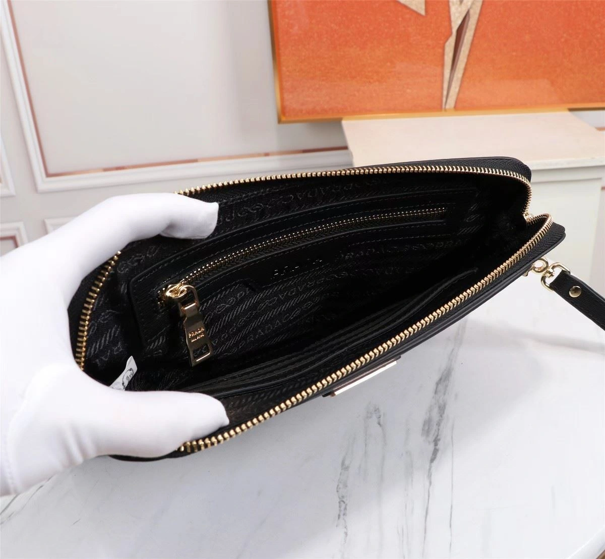 Low-cost Mens Prada Clutch Bags