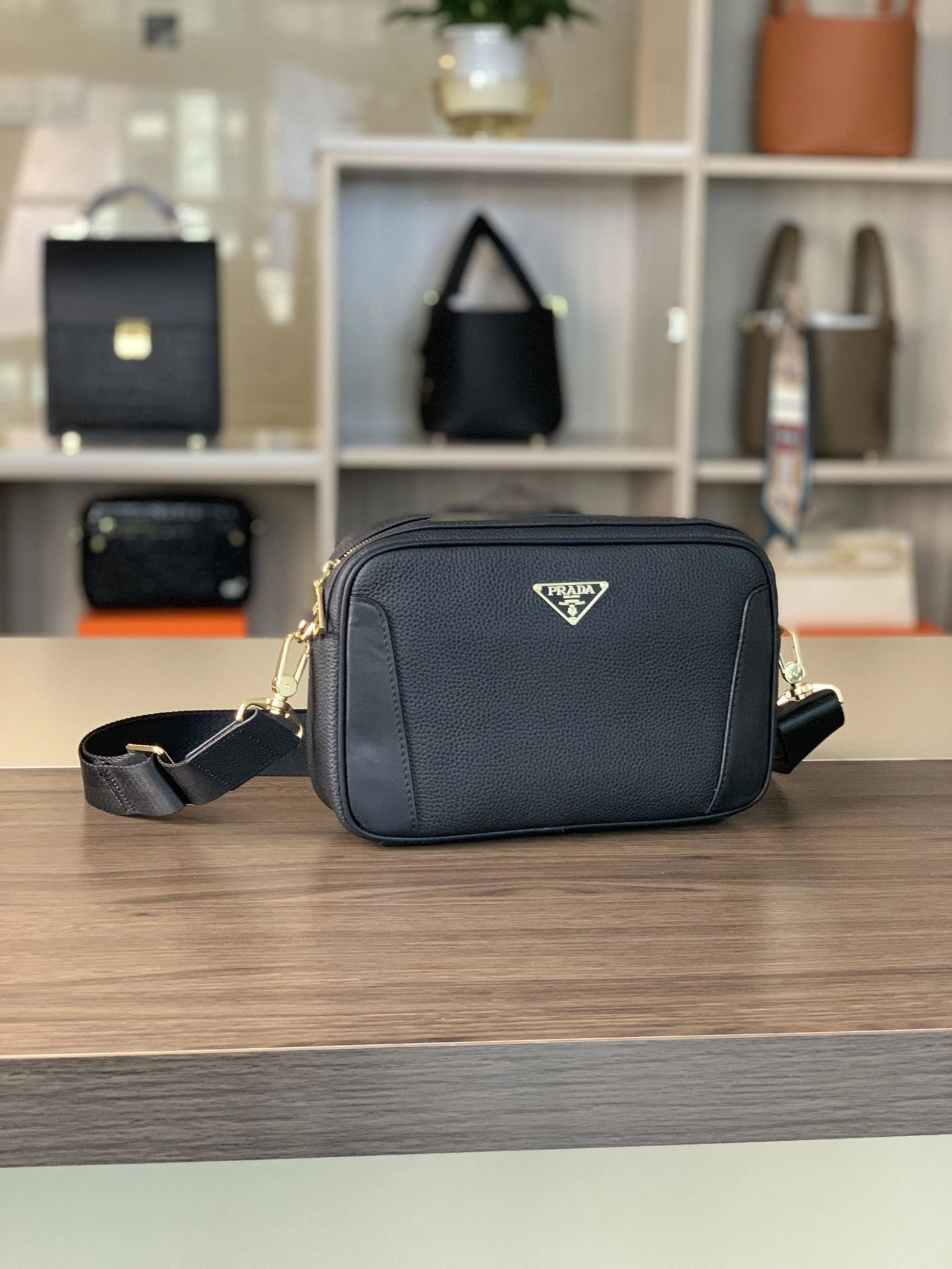 Exact replica Mens Prada Clutch Bags