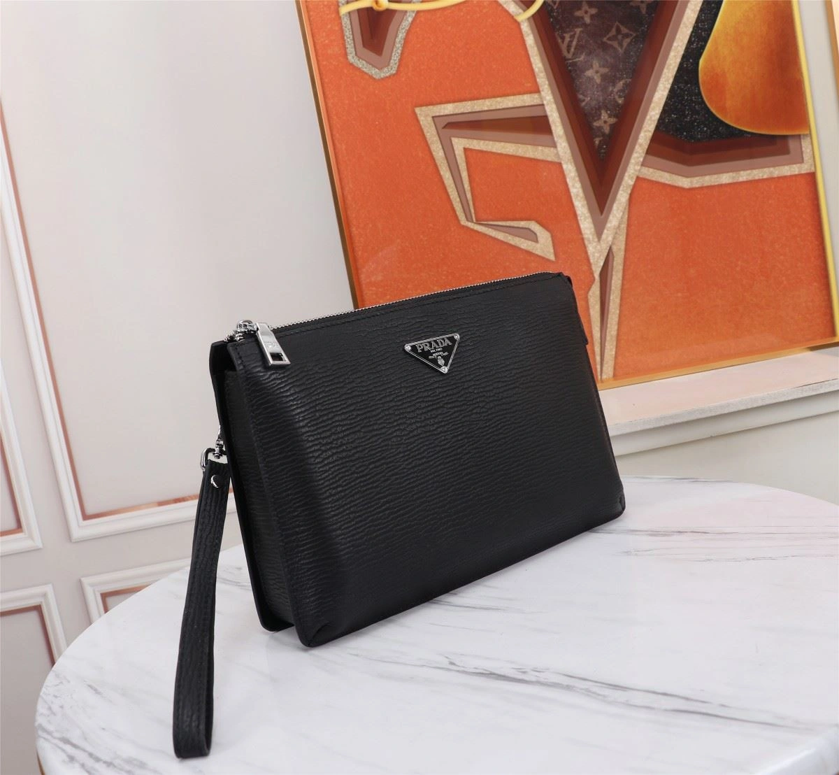 Mirror quality Mens Prada Clutch Bags