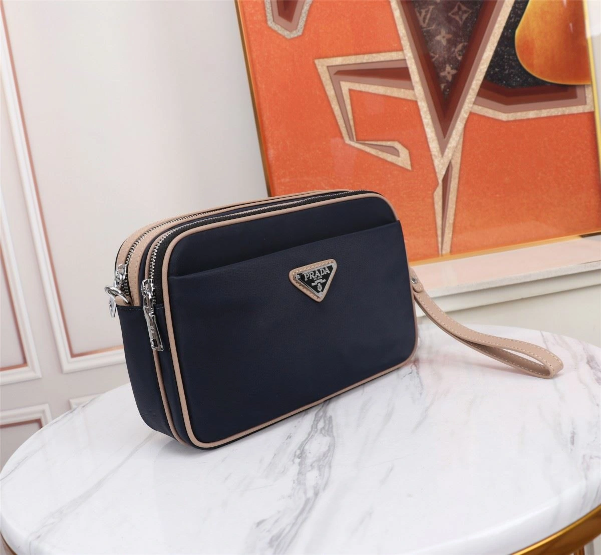 Brand-original Mens Prada Clutch Bags
