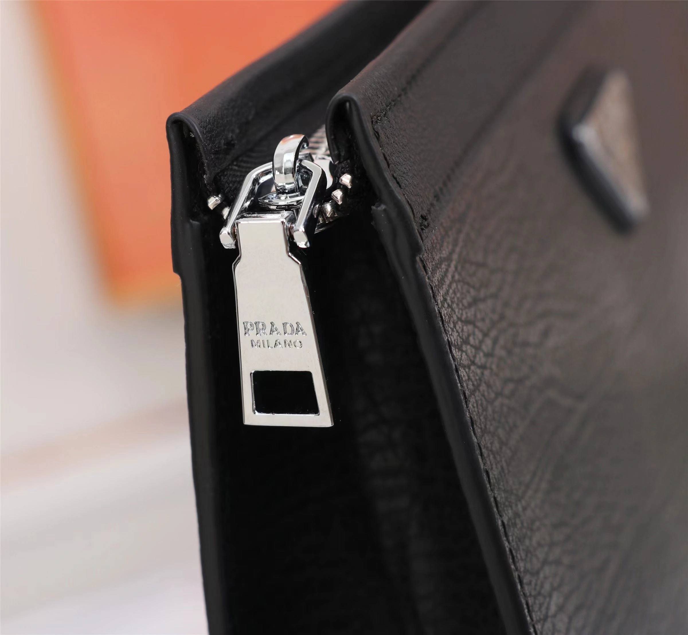 Top mirror Mens Prada Clutch Bags