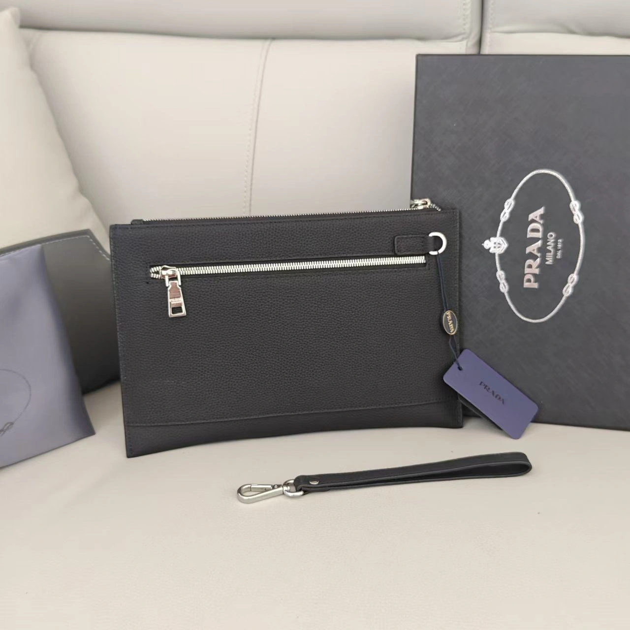Discounted Mens Prada Clutch Bags