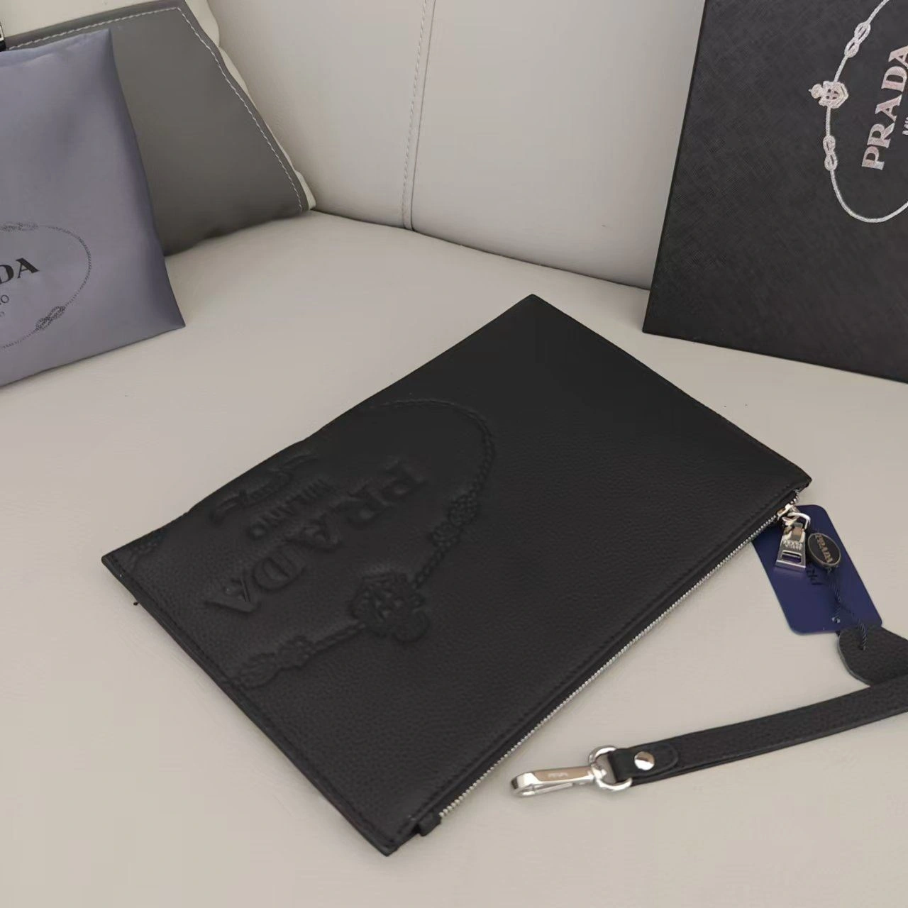 Discounted Mens Prada Clutch Bags