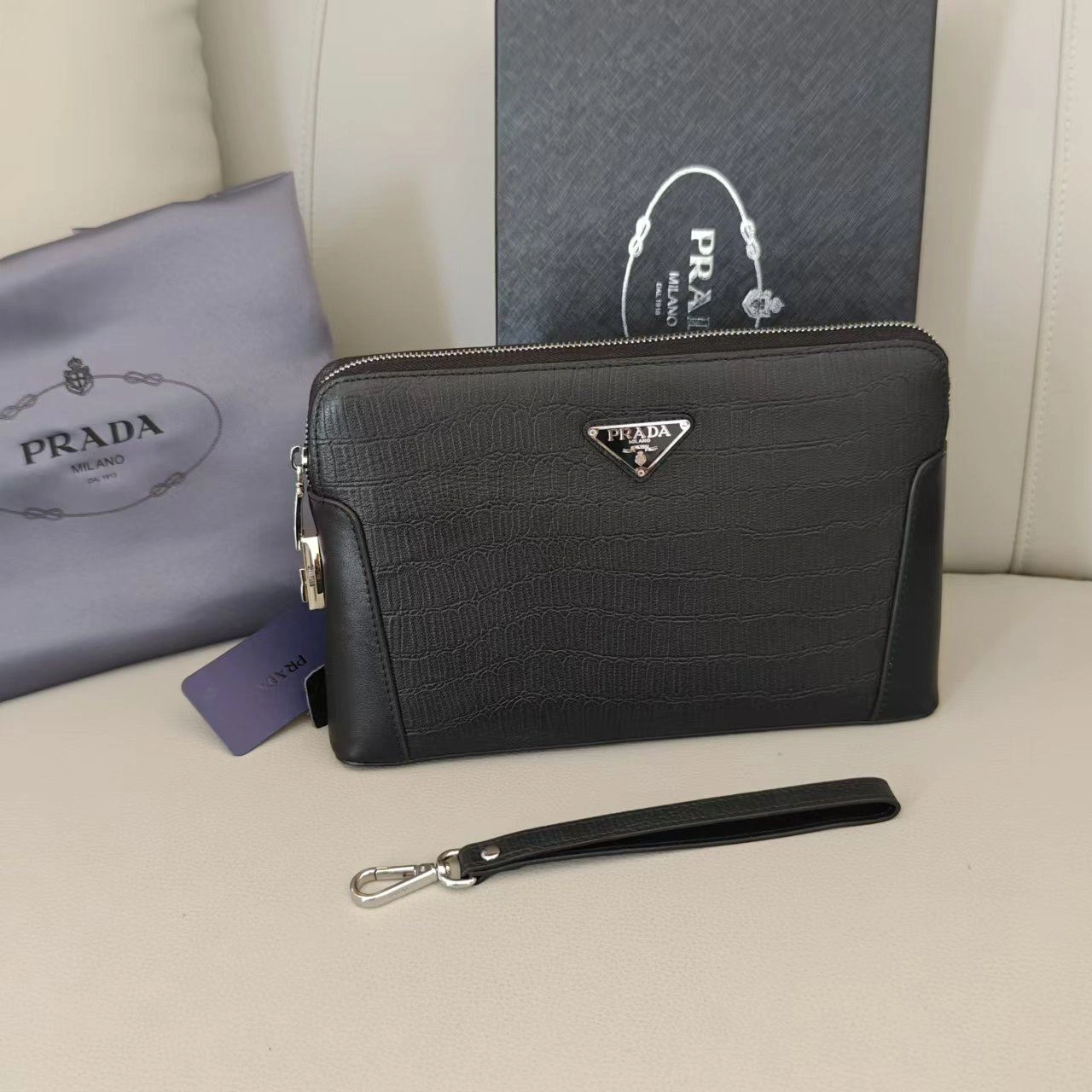 Mens Prada Clutch Bags
