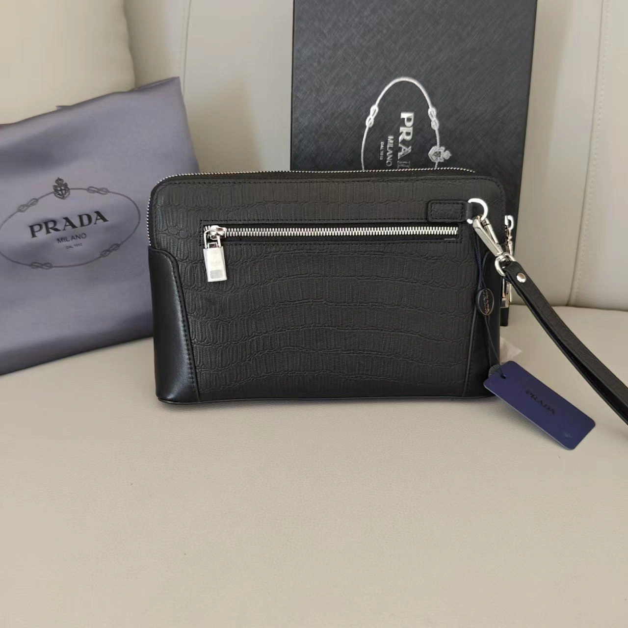Top match Mens Prada Clutch Bags