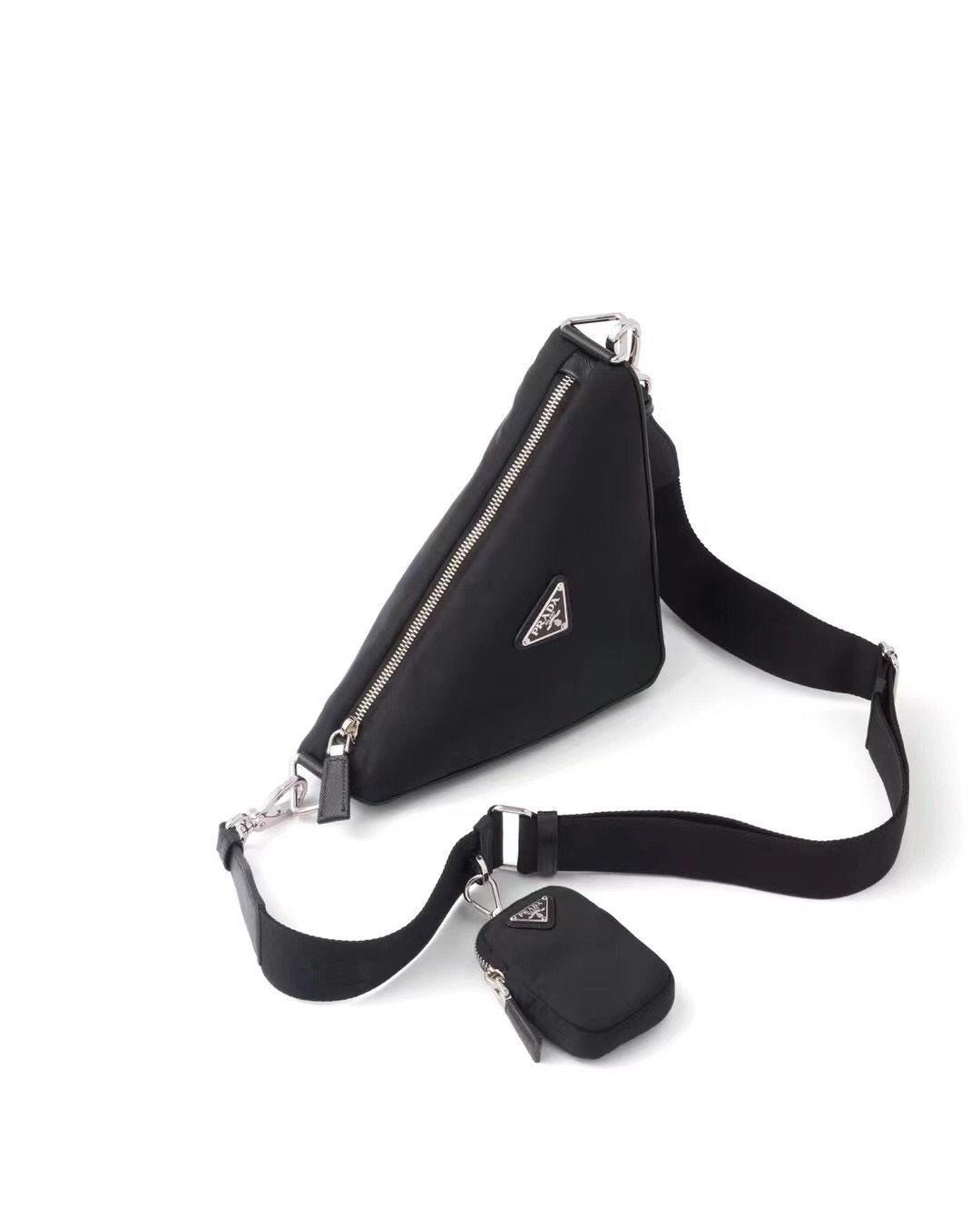 Brand-authenticated Mens Prada Satchel Bags