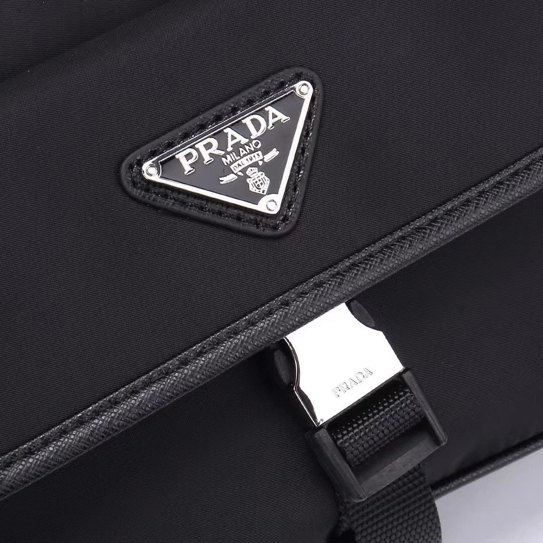 Brand-authenticated Mens Prada Satchel Bags