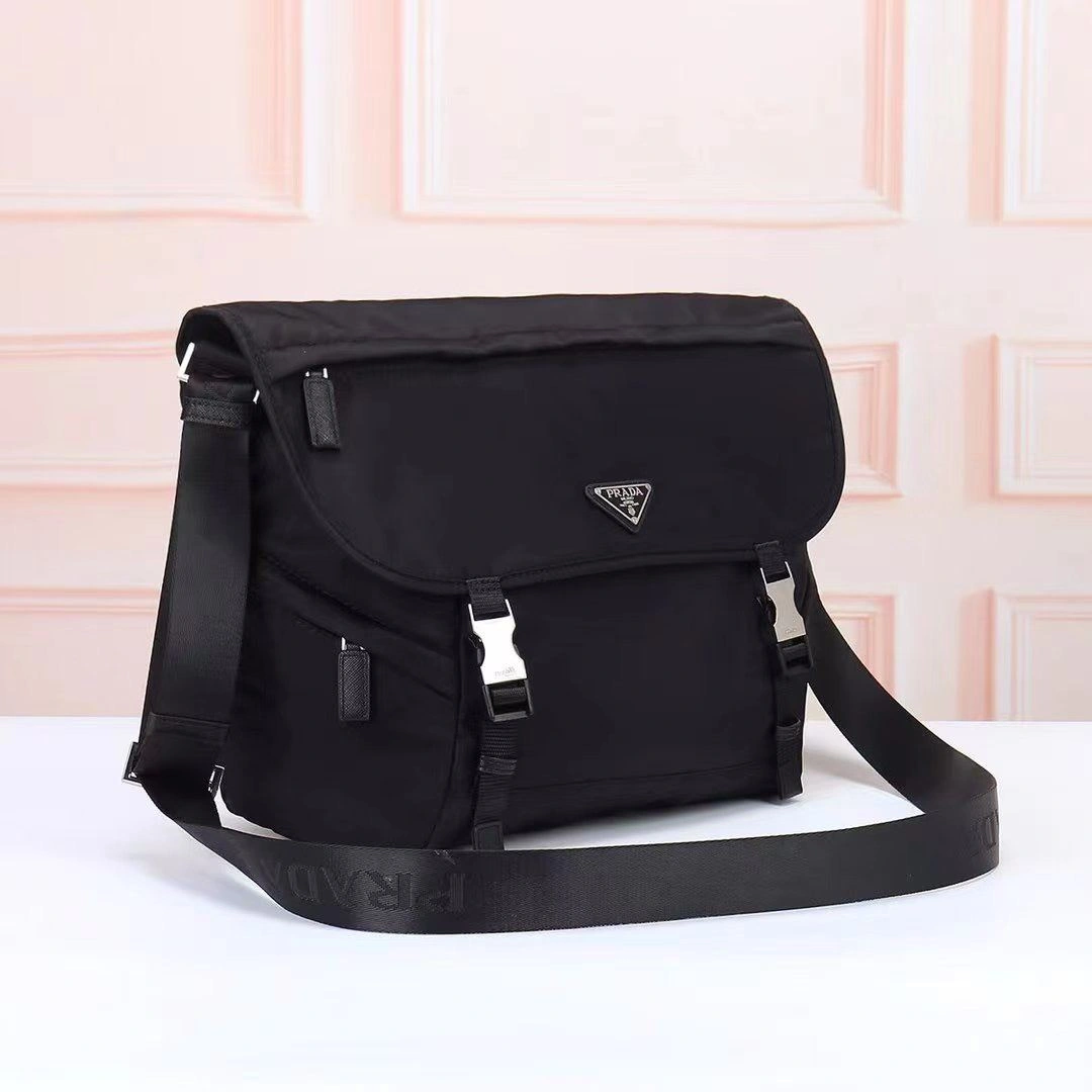 Brand-authenticated Mens Prada Satchel Bags