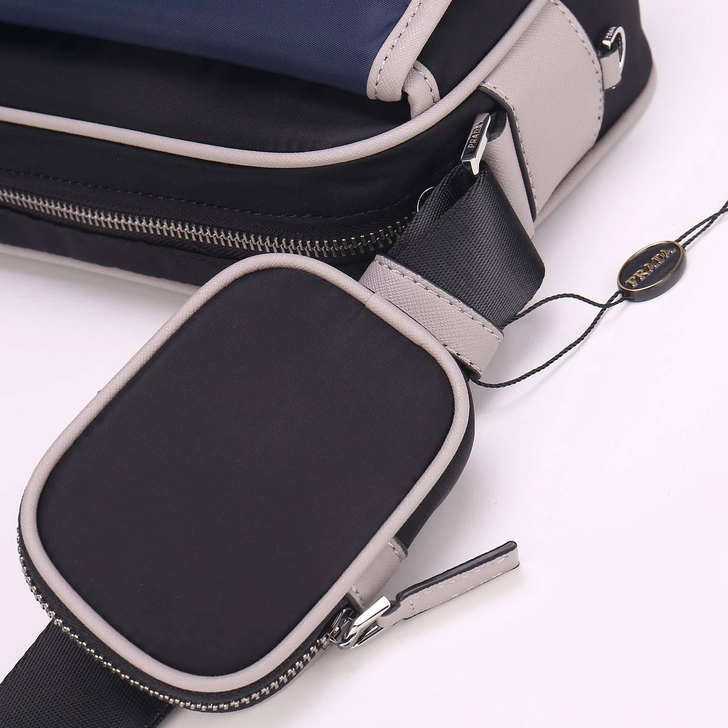 Brand-authenticated Mens Prada Satchel Bags