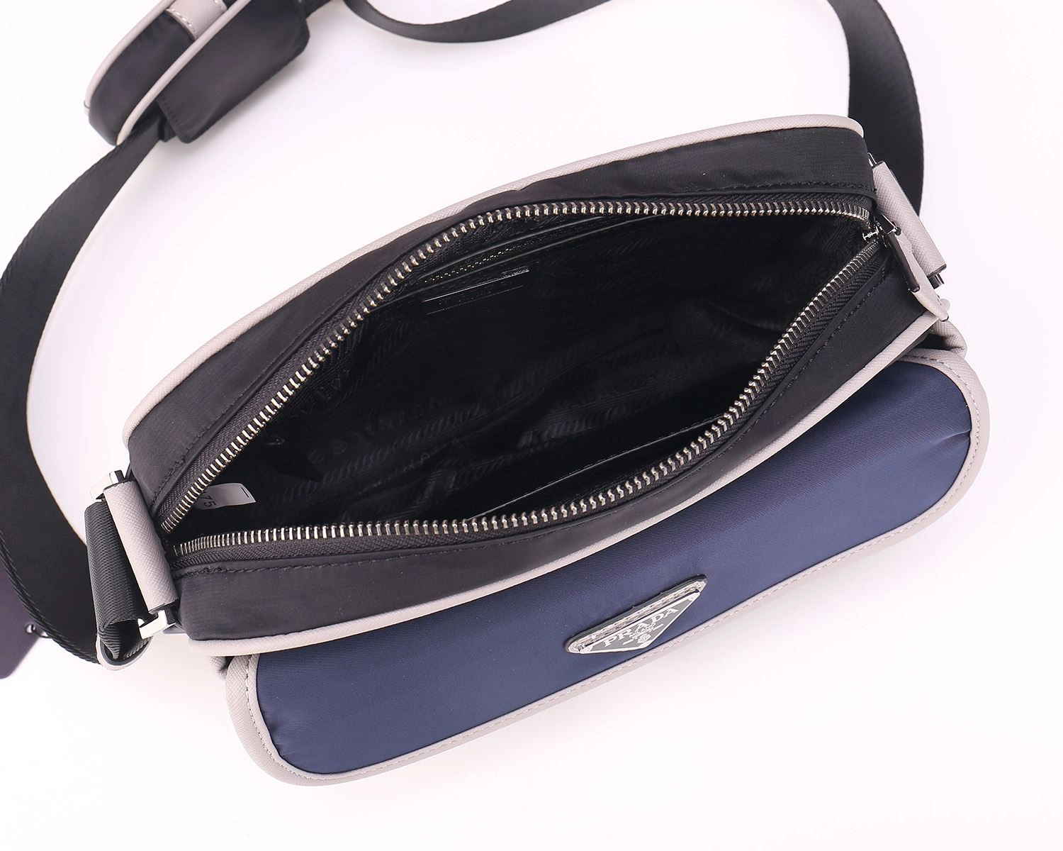 Brand-authenticated Mens Prada Satchel Bags