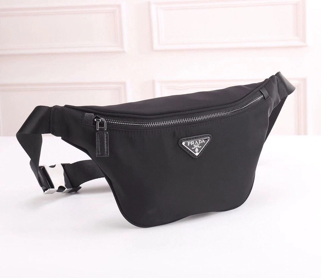 Brand-authenticated Mens Prada Waist Chest Packs