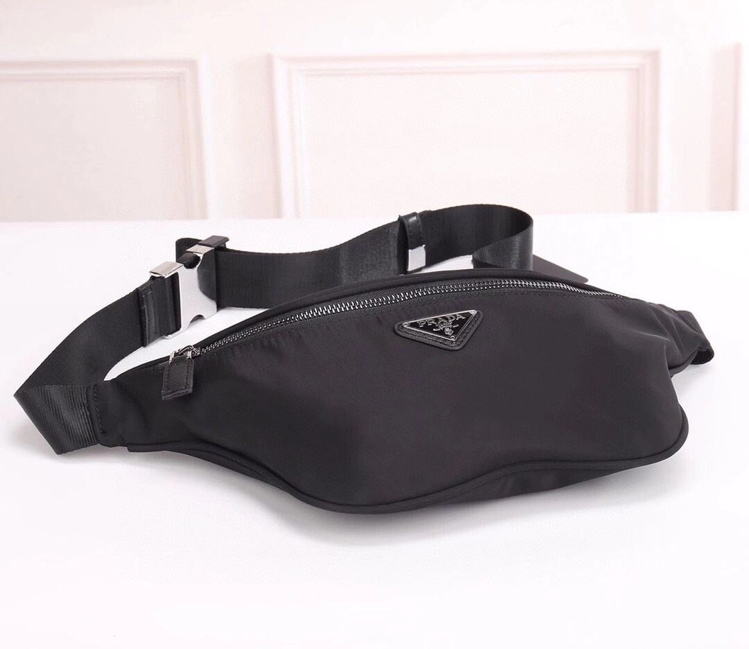 Brand-authenticated Mens Prada Waist Chest Packs