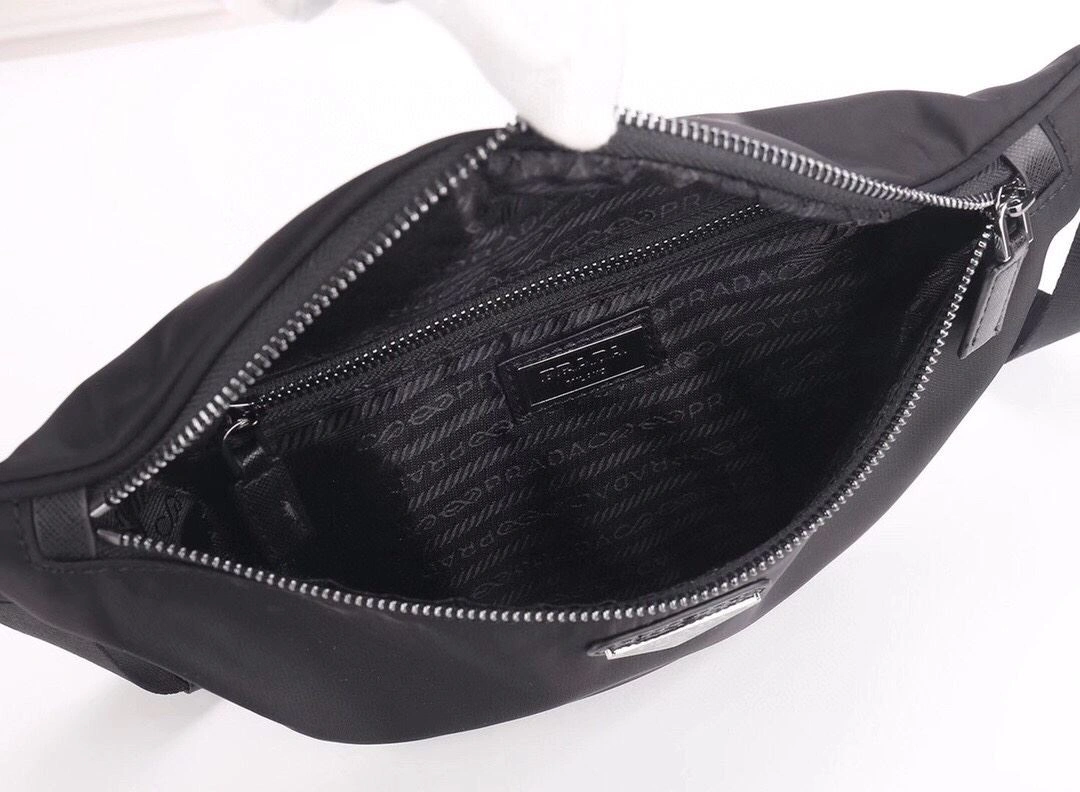 Brand-authenticated Mens Prada Waist Chest Packs