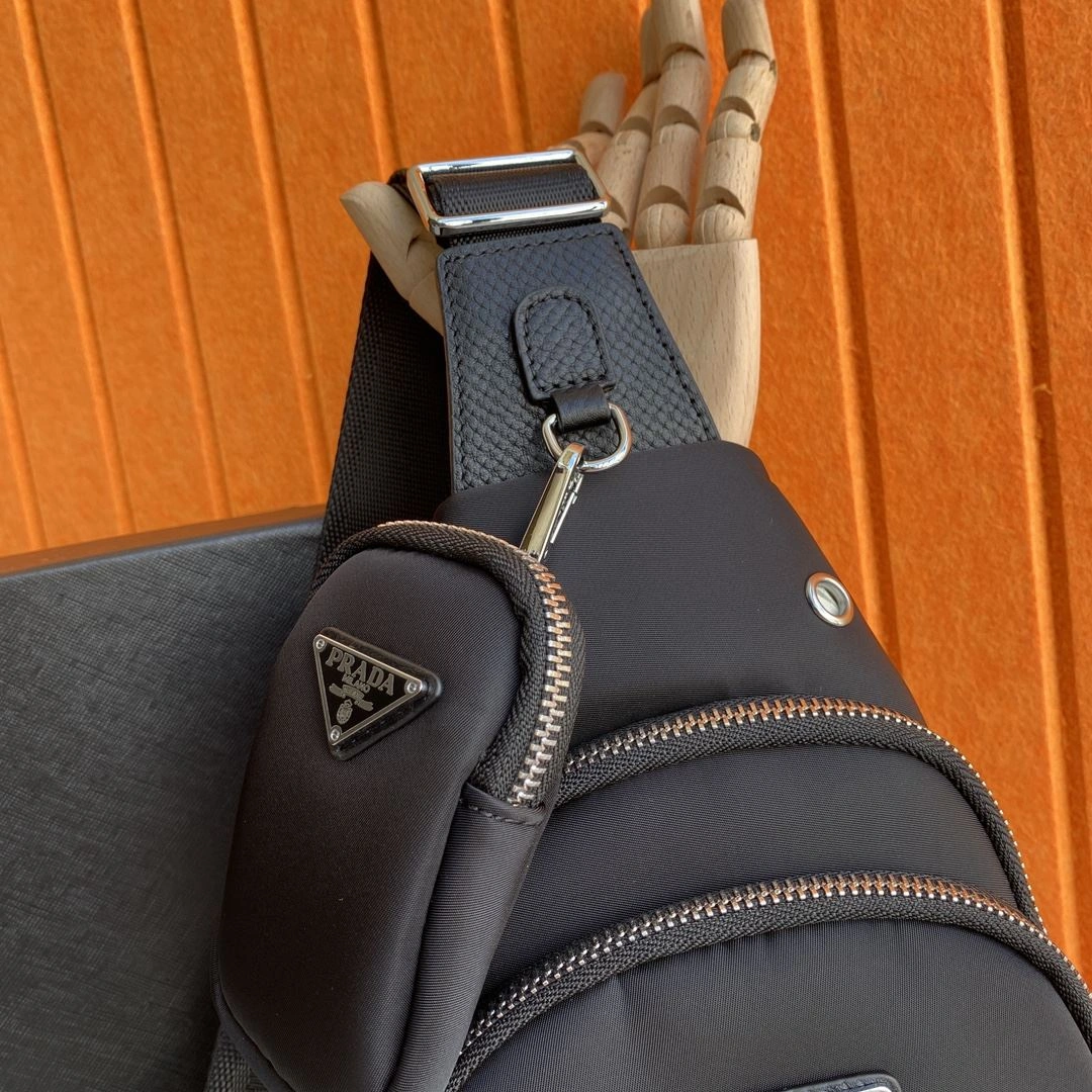 Genuine Mens Prada Waist Chest Packs