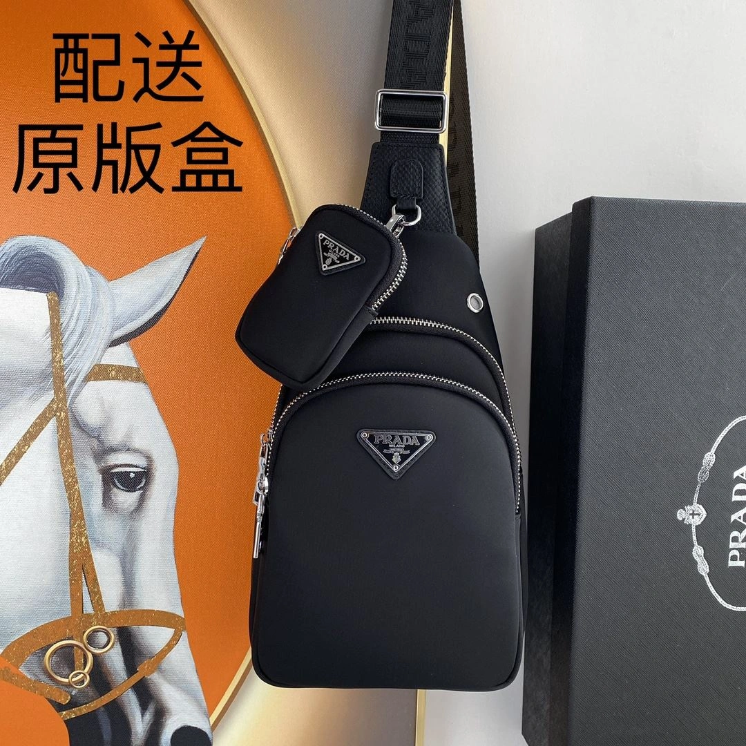 Mens Prada Waist Chest Packs
