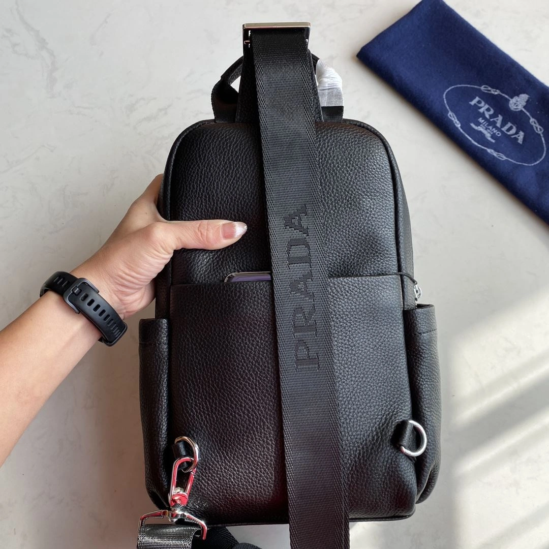 Official Mens Prada Waist Chest Packs
