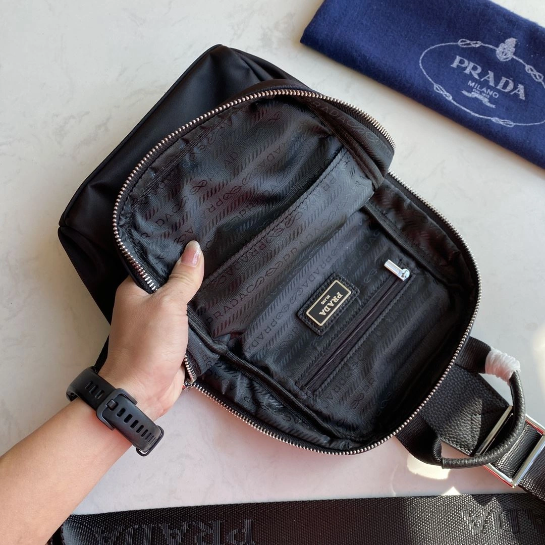 Official Mens Prada Waist Chest Packs