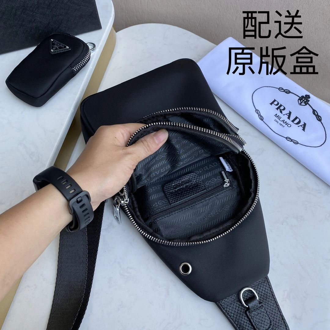 High accuracy Mens Prada Waist Chest Packs