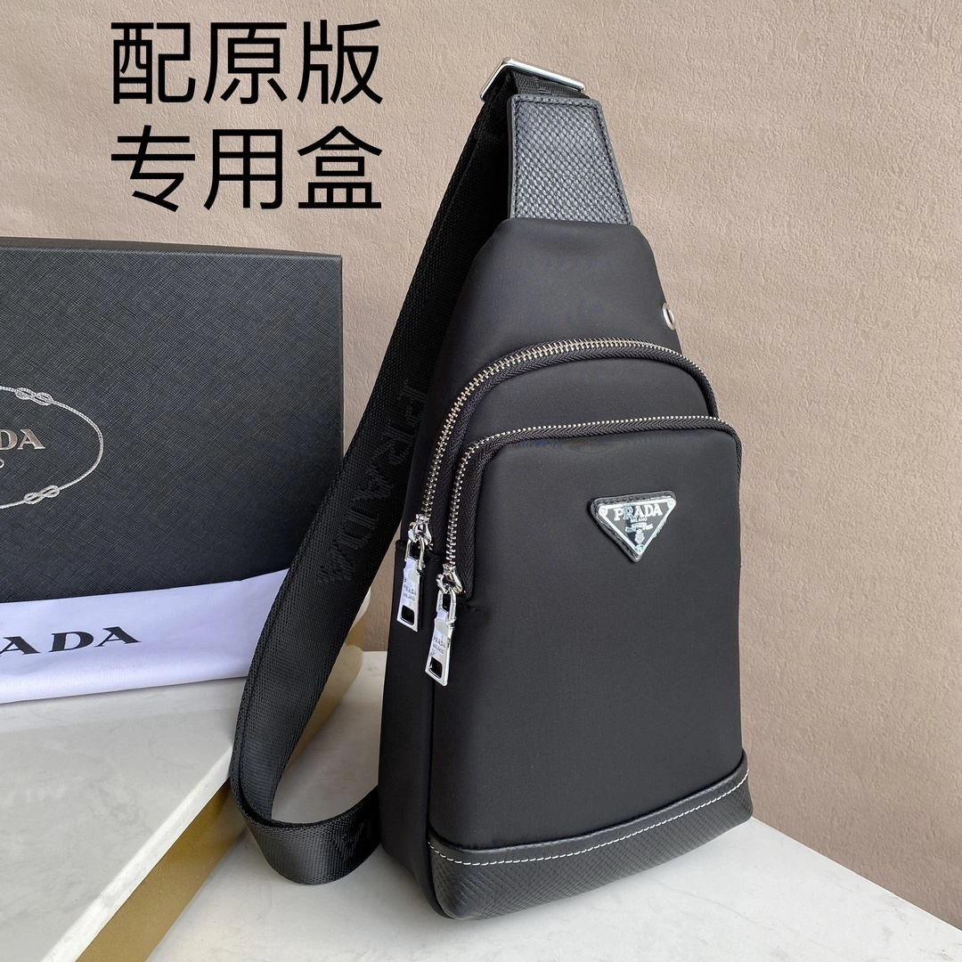 Official Mens Prada Waist Chest Packs