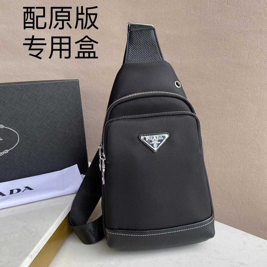 Official Mens Prada Waist Chest Packs