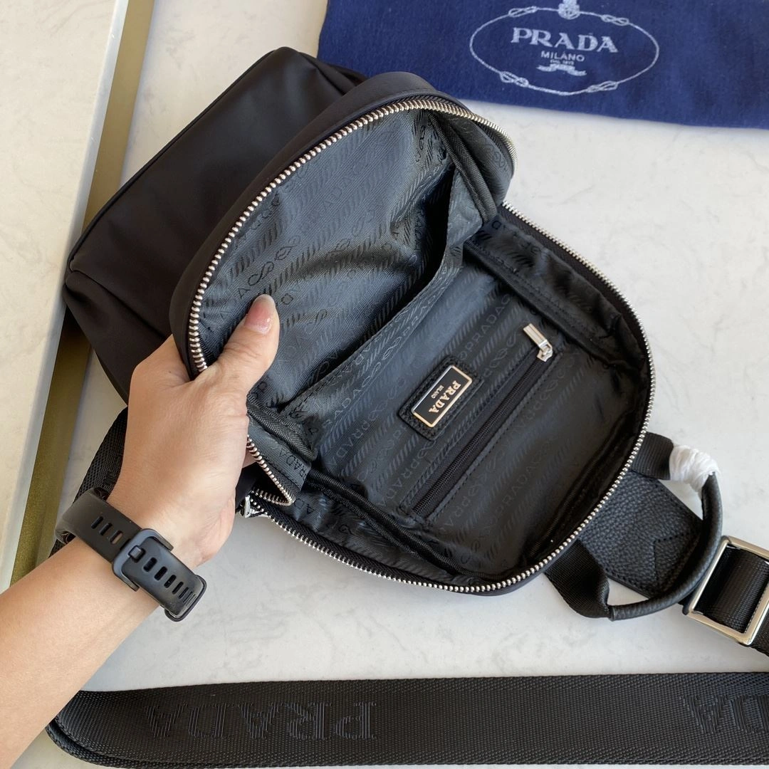 Real Mens Prada Waist Chest Packs