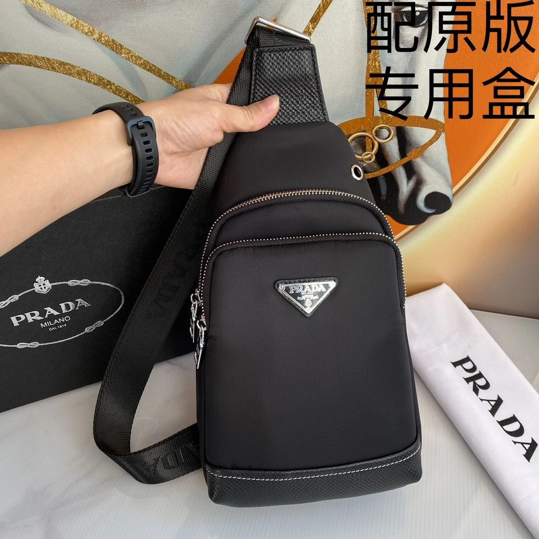 Exact replica Mens Prada Waist Chest Packs