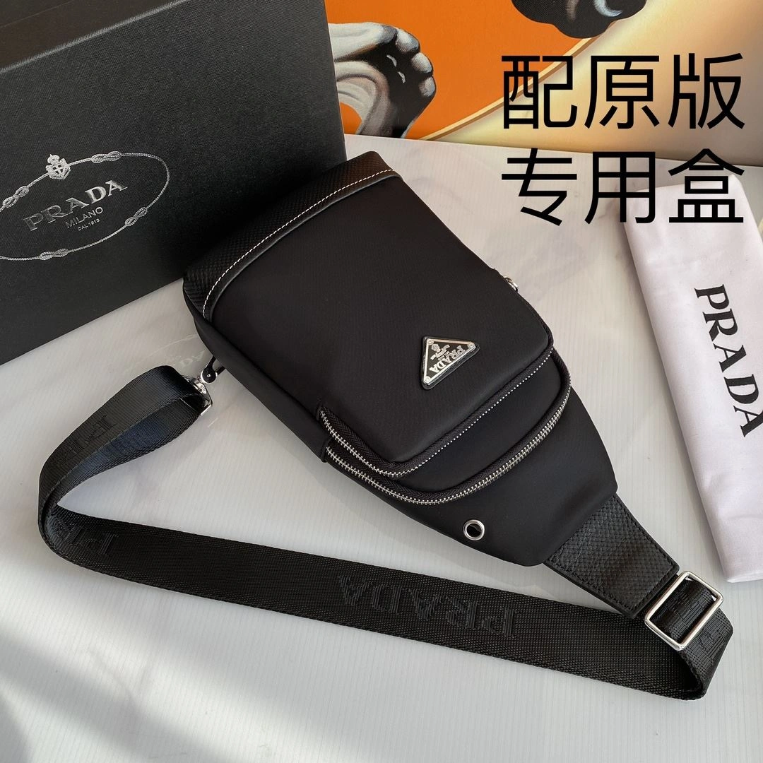 Exact replica Mens Prada Waist Chest Packs