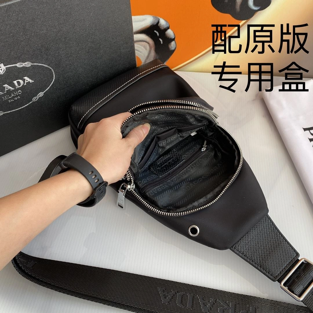 Exact replica Mens Prada Waist Chest Packs