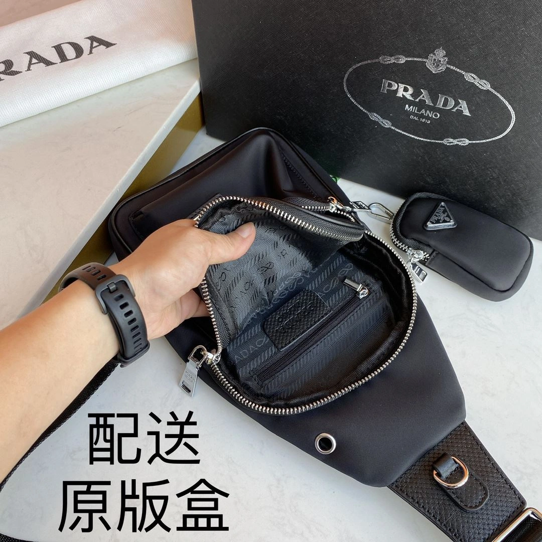 Factory-made Mens Prada Waist Chest Packs