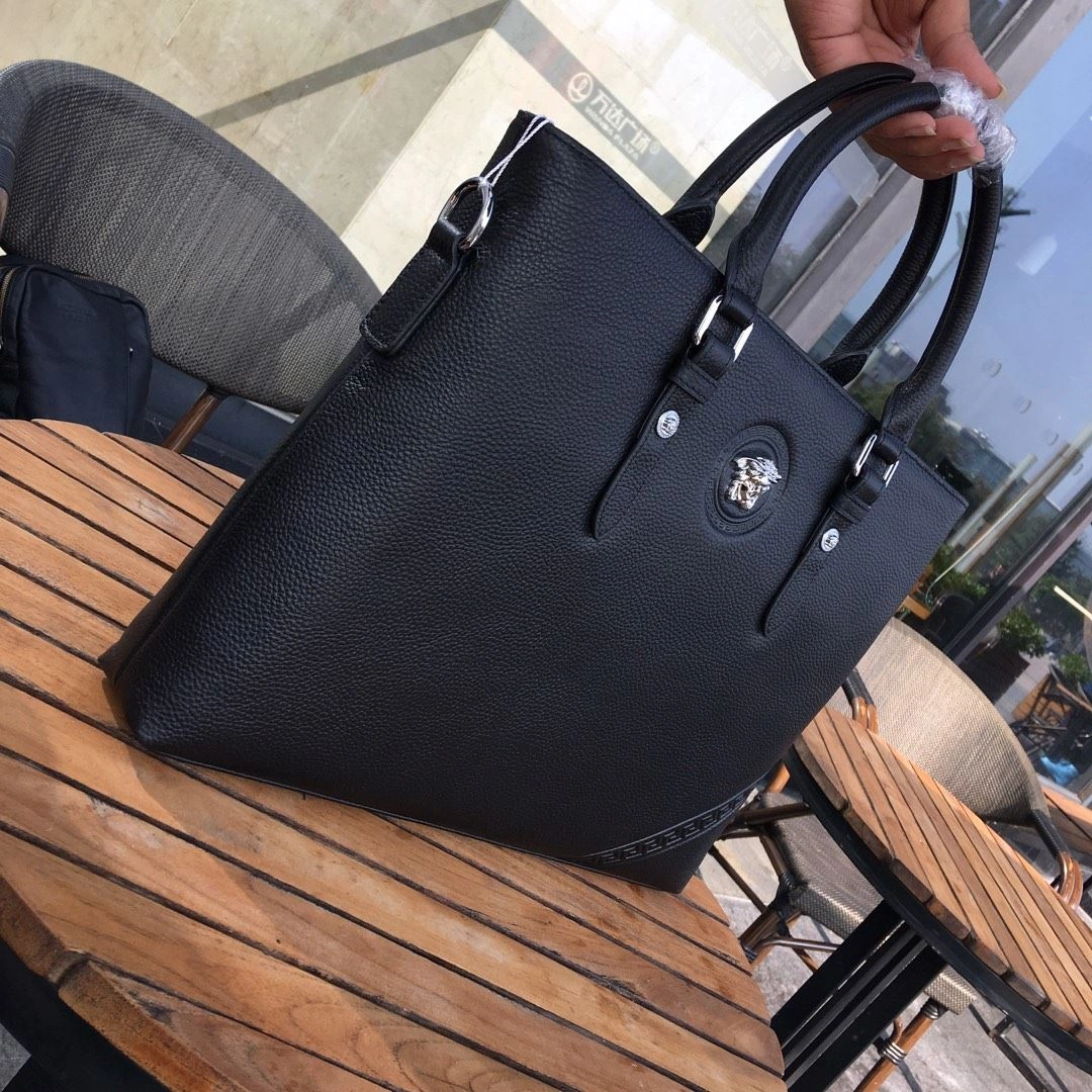 Top mirror Mens Versace Briefcases