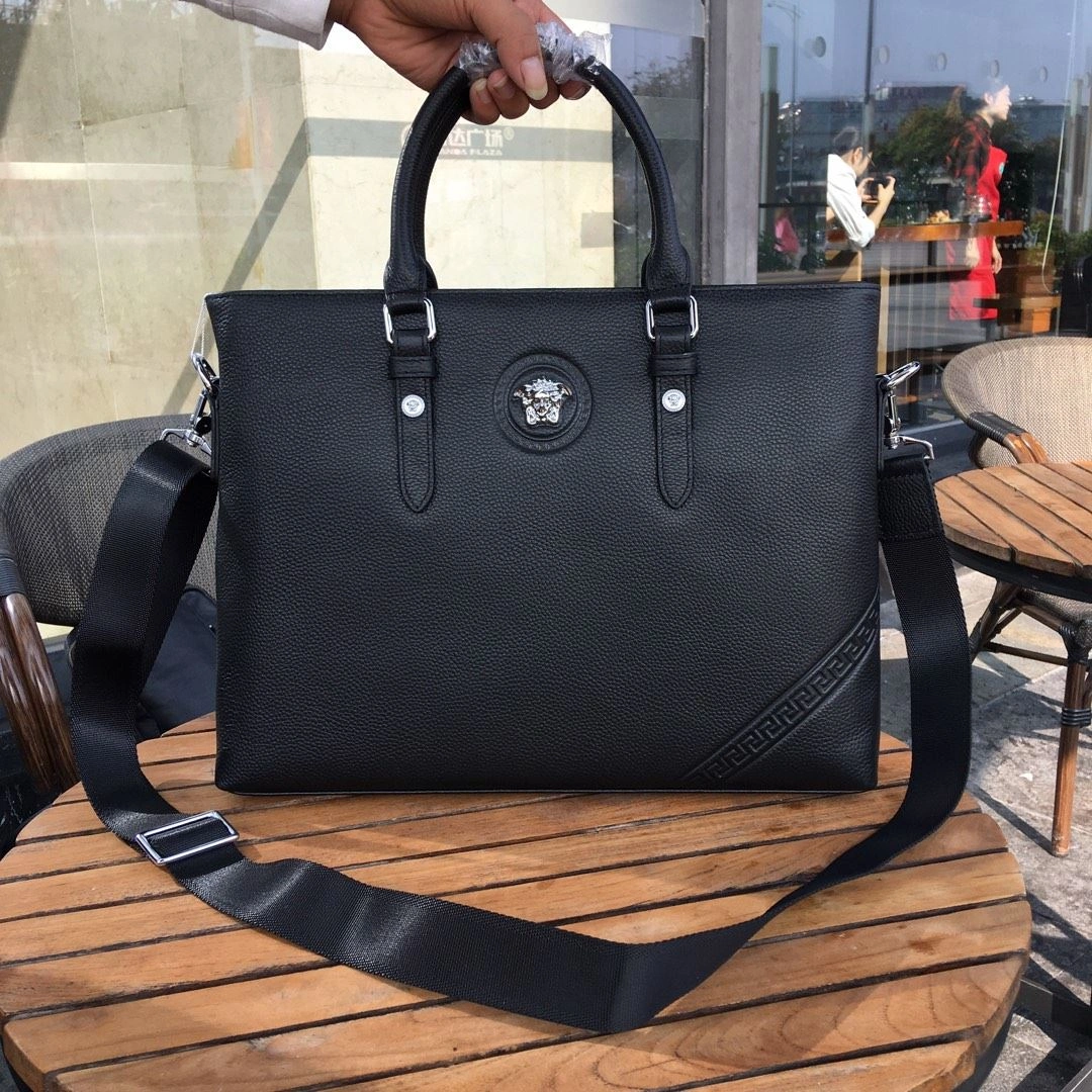 Top mirror Mens Versace Briefcases