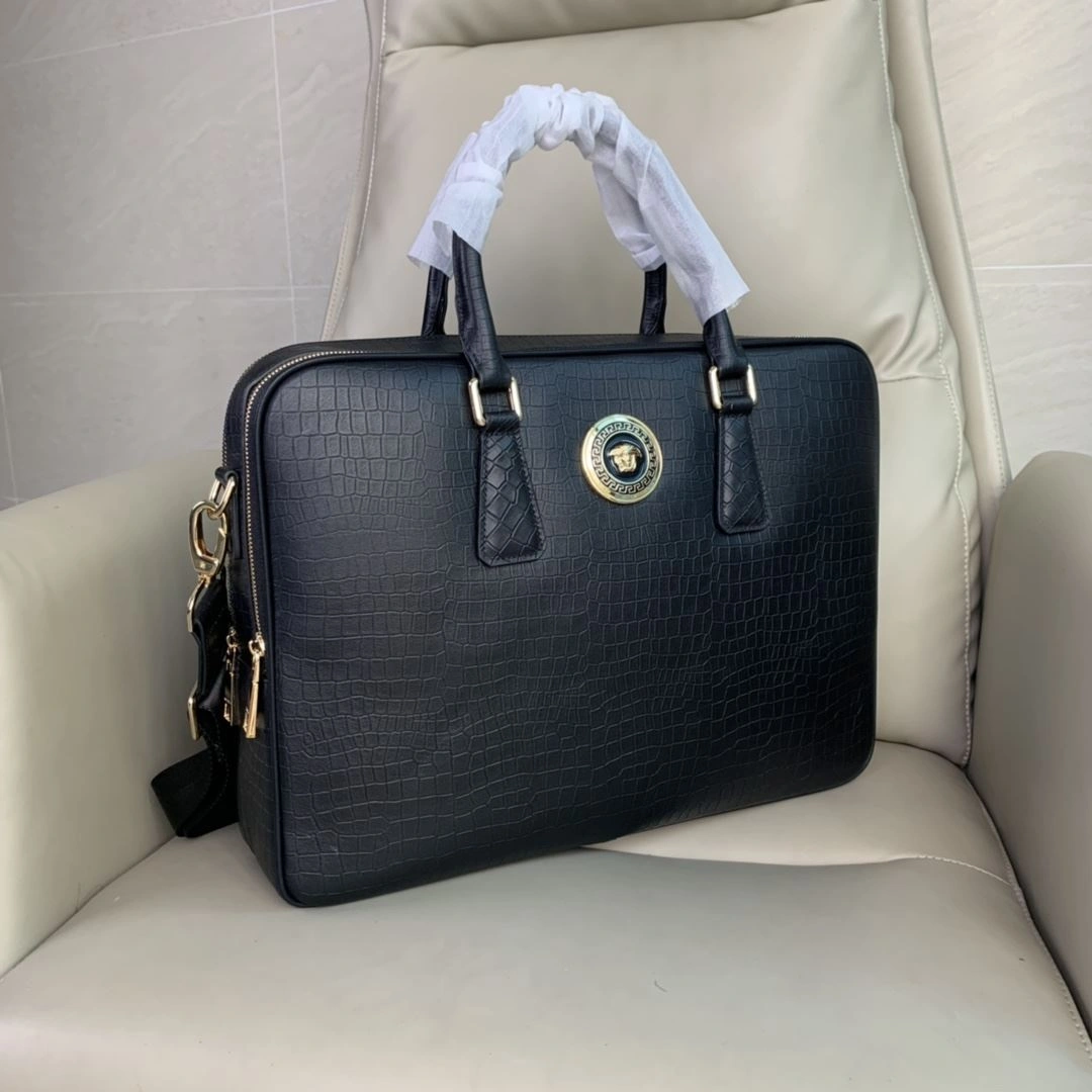 1:1 copy Mens Versace Briefcases